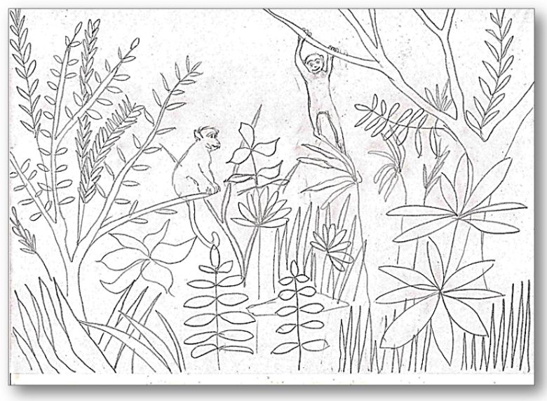 Henri Rousseau Coloring Pages