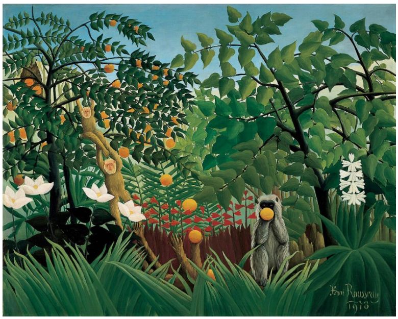 Henri Rousseau Jungle Paintings For Kids