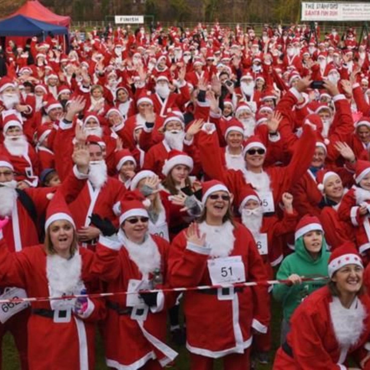 Willingham Primary School - Atkins Trio Smash 'Santa Run'